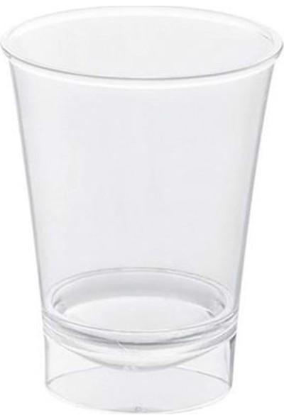 Kristal Akrilik Plastik Bardak & Shot Bardağı 60CC 30 Adet Kristal Akrilik Plastik Bardak & Shot Bardağı 60CC 30 Adet