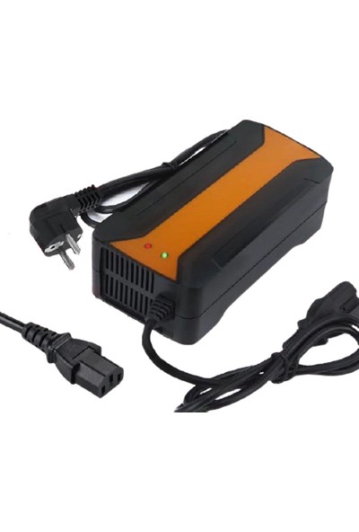 Polaxtor 60 V 20 A Korumalı Elektrikli Bisiklet Motorsiklet Şarj Cihazı Fanlı