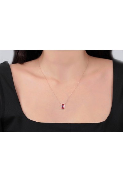 Abgar Özasi Mücevherat Pırlantalı Tanzanit Kolye