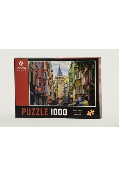 Adam Games Galata Kulesi 1000 Parça Puzzle Adam Games Galata Kulesi 1000 Parça Puzzle