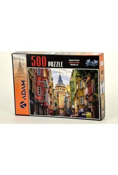Adam Games Galata Kulesi 500 Parça Puzzle