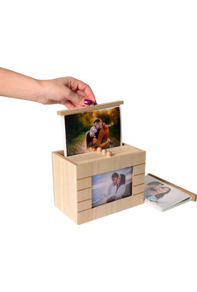 Nobbystar Ahşap 100'LÜK 10X15 Fotoğraf Albümü