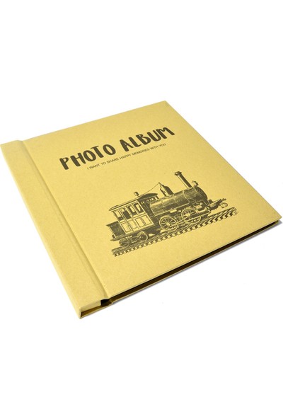 Nobbystar Kendinden Yapışkanlı Retro Kendin Yap Albüm Karatren