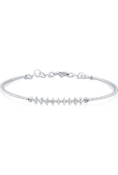 Bilezikci Favori 0,48 Karat Pırlanta Altın Bileklik