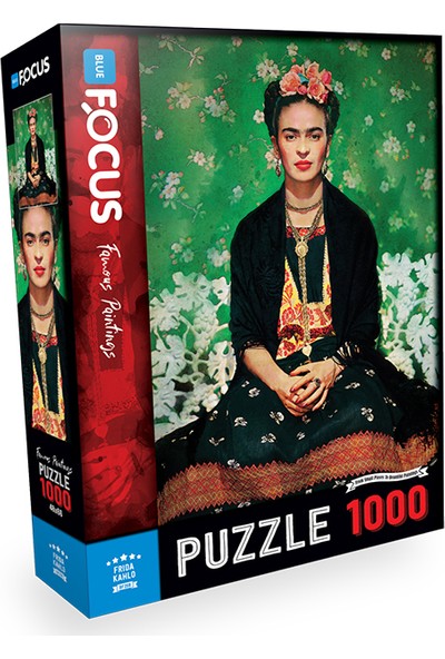 Blue Focus 1000 Parça Puzzle - Frida Kahlo Blue Focus 1000 Parça Puzzle - Frida Kahlo
