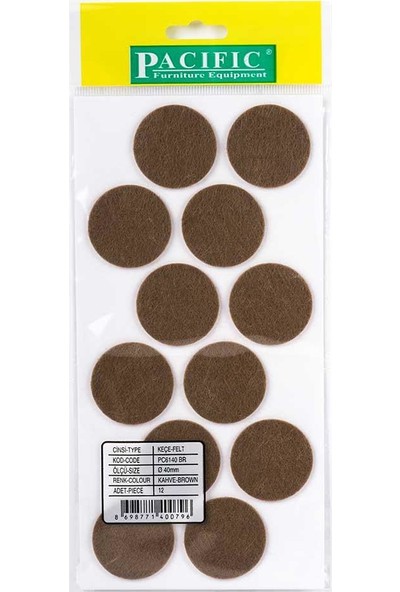 Pacıfıc Keçe-35 mm Çap-Kanepe Sehpa Sandalye Için Zemin Koruyucu Pacıfıc Keçe-35 mm Çap-Kanepe Sehpa Sandalye Için Zemin Koruyucu