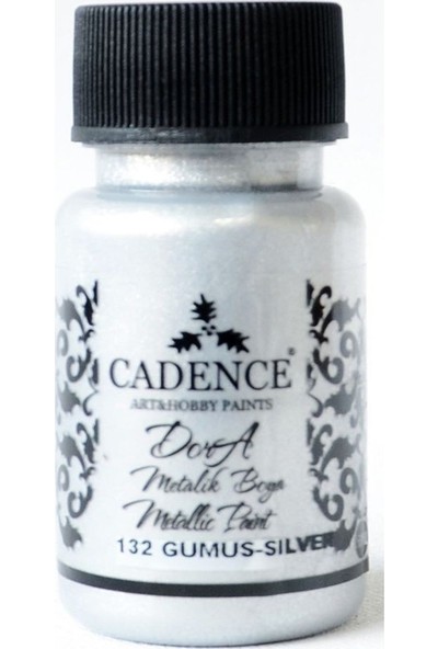 Cadence Dora Metalik Boya 50 ml 132 Gümüş Cadence Dora Metalik Boya 50 ml 132 Gümüş