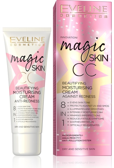 EVELİNE Magic Skin Güzellik Filtresi cc Krem 8 In 1