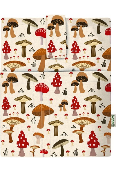 Kapax Mona Kitap Kılıfı - Mantar