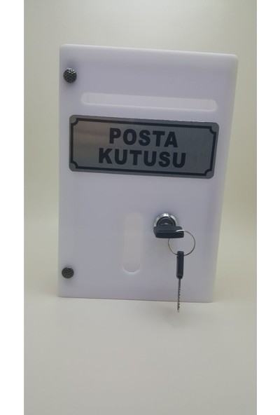 Hediyelikevi Büyük Boy Pleksi Posta Kutusu Hediyelikevi Büyük Boy Pleksi Posta Kutusu