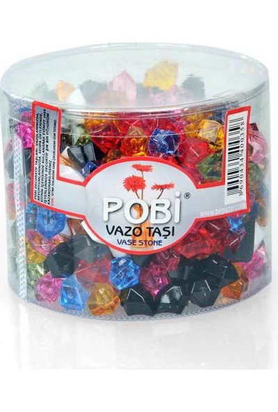 Trix Pobi Büyük Boy Vazo Taşı Karışık Trix Pobi Büyük Boy Vazo Taşı Karışık