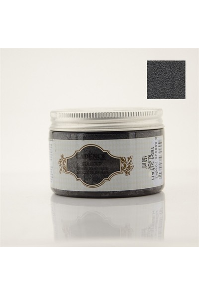 Cadence 1854 Diamond Metalik Rölyef Pasta Siyah