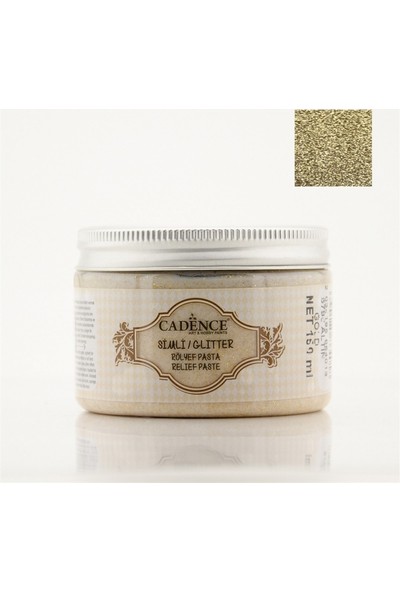 Cadence 5798 Simli Rölyef Pasta Altın Cadence 5798 Simli Rölyef Pasta Altın