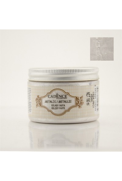 Cadence 5934 Metalik Rölyef Pasta İnci Cadence 5934 Metalik Rölyef Pasta İnci