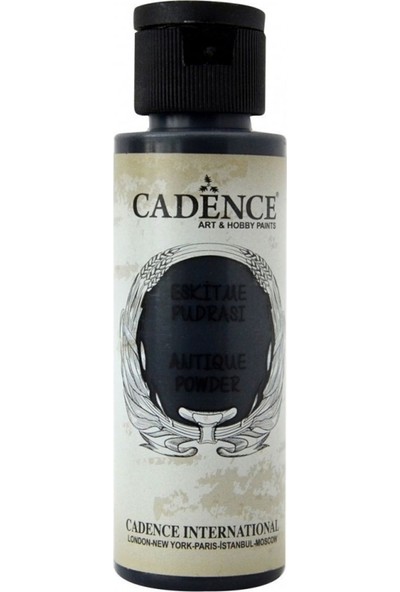 Cadence 707 Eskitme Pudrası 70 ml Siyah