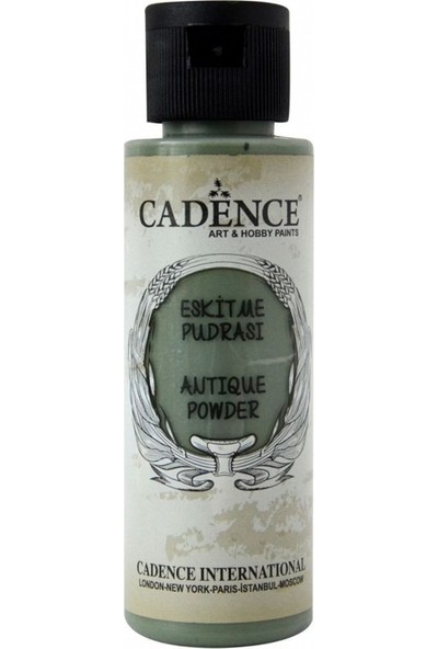 Cadence 715 Eskitme Pudrası 70 ml Küf Yeşili Cadence 715 Eskitme Pudrası 70 ml Küf Yeşili