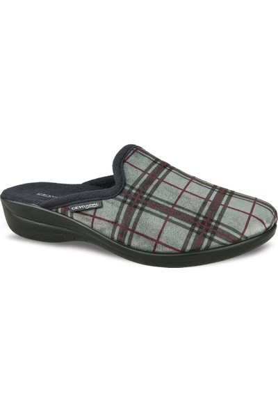 Ceyo Ramona-9 Gri Kadın Ev Içi Terlik