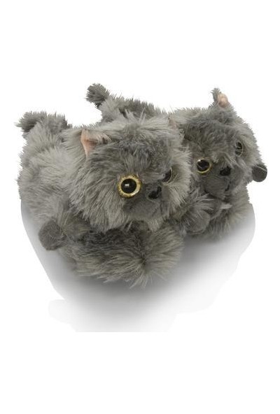 Twigy Tt0752 Tw Kedi Hayvan Figürlü Kadın Panduf