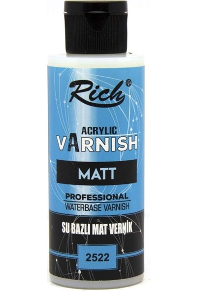 Rich Mat Vernik Su Bazlı 120 cc
