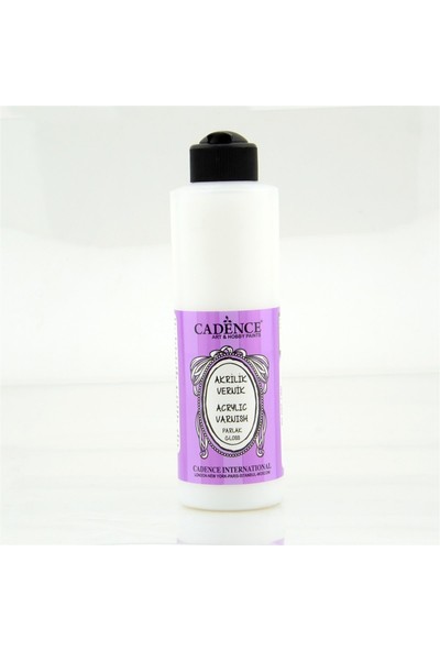Cadence Su Bazlı Akrilik Vernik Parlak 250 ml Cadence Su Bazlı Akrilik Vernik Parlak 250 ml