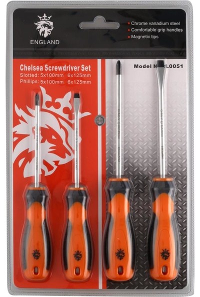 Asian Tech Store Chelsea 4 Lü Tornavida Seti Asian Tech Store Chelsea 4 Lü Tornavida Seti