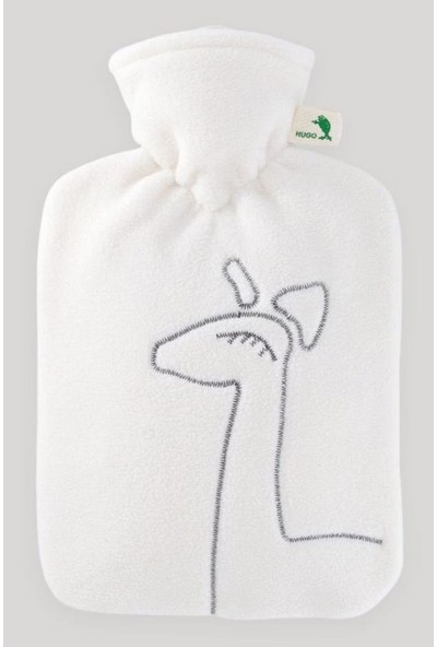 Hugo Brosh Germany Koku Yapmayan Sıcak Su Torbası Desenli Kılıflı-Krem 1,8lt