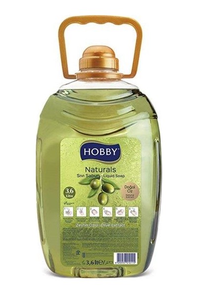 Hobby Sıvı Sabun 3.6lt Zeytinyağlı Hobby Sıvı Sabun 3.6lt Zeytinyağlı