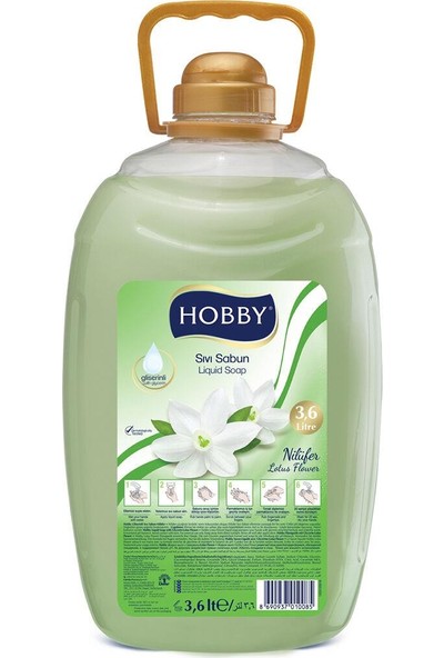 Hobby Sıvı Sabun 3.6lt Nilüfer