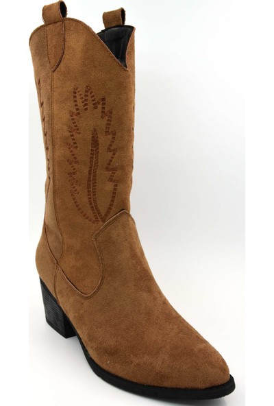 Parkmoda BTZ47 Günlük Kadın Yarım Çizme