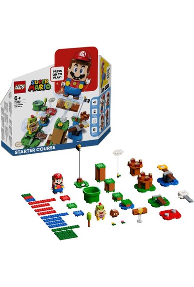 LEGO® Super Mario™ 71360 Mario ile Maceraya Başlangıç Seti Yapım Seti Çocuklar için Koleksiyonluk Yaratıcı Oyuncak (231 Parça) LEGO® Super Mario™ 71360 Mario ile Maceraya Başlangıç Seti Yapım Seti Çocuklar için Koleksiyonluk Yaratıcı Oyuncak (231 Parça)
