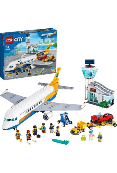 LEGO® City Yolcu Uçağı 60262 Yapım Seti (669 Parça) LEGO® City Yolcu Uçağı 60262 Yapım Seti (669 Parça)
