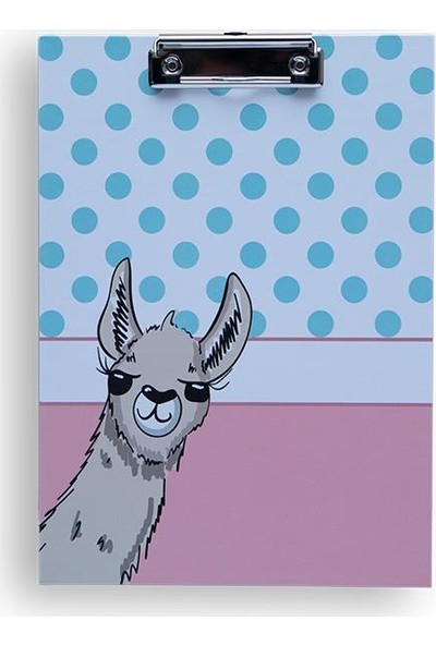 Pikas Sekreterlik Kapaksız Üstten Mekanizmalı A4 Desenli Lama