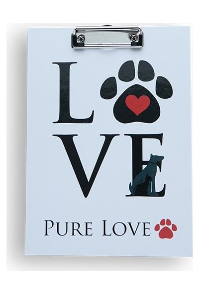 Pikas Sekreterlik Kapaksız Üstten Mekanizmalı A4 Desenli Açık Mavi Purelove