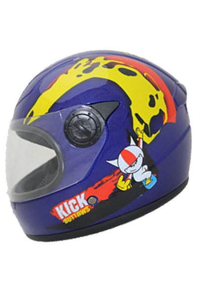 Vexo Cocuk Mavi Kask