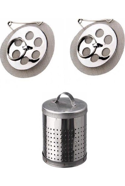 Hellove Demlik Içi Çay Süzgeci - 2 Adet Sök Tak Demlik Süzgeci Hellove Demlik Içi Çay Süzgeci - 2 Adet Sök Tak Demlik Süzgeci