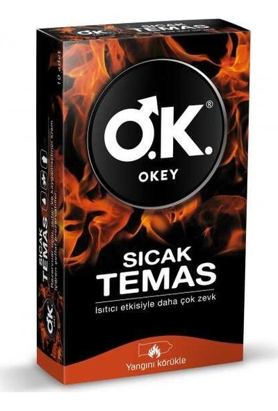 Okey Sıcak Temas Prezervatif