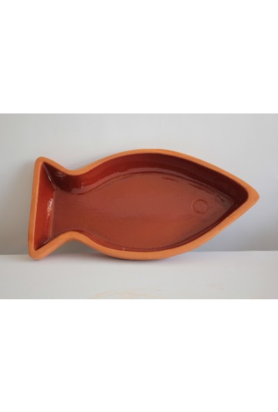 Dalğa Toprak Balık Tava Sırlı Dalğa Toprak Balık Tava Sırlı