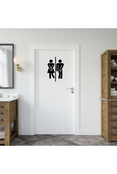 Dijitalya Bay Bayan Wc Sticker Etiket Dijitalya Bay Bayan Wc Sticker Etiket