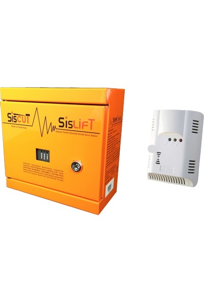 Sismik 2 Çıkışlı Deprem Sensörü + 3MK-5120D Gaz Dedektörü