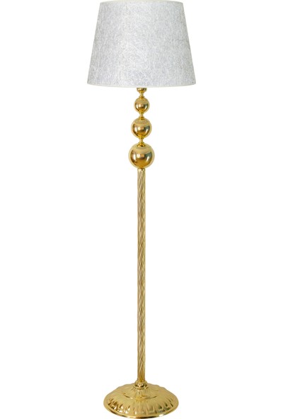 Vinner Plus Gold Kaplama 3'lü Küre Burgulu Lambader - Sari Kircil