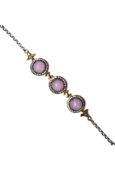 Candie Silver Kubbe Model Kuvars Taşlı Otantik Gümüş Bileklik Candie Silver Kubbe Model Kuvars Taşlı Otantik Gümüş Bileklik