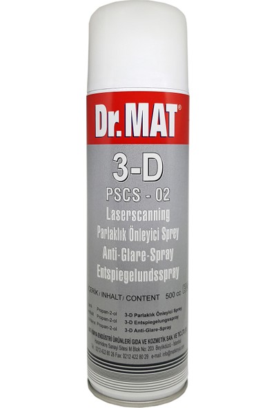 Dr.mat 3D Parlaklık Önleyici Sprey Anti Glare Spray Pscs-02 500 ml Dr.mat 3D Parlaklık Önleyici Sprey Anti Glare Spray Pscs-02 500 ml