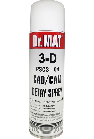 Dr.mat 3D Detay Sprey Pscs - 04 500 ml