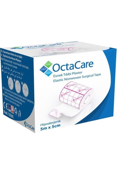 Octacare Esnek Tıbbi Flaster 5m * 5cm Octacare Esnek Tıbbi Flaster 5m * 5cm