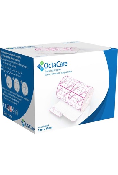 Octacare Esnek Tıbbi Flaster 10 m * 10 cm Octacare Esnek Tıbbi Flaster 10 m * 10 cm