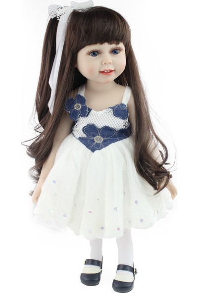 Silikon Gerçekçi Oyuncak Bebek 45 cm (Yurt Dışından)