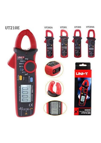 Uni-T Ut 210E 100A Ac Dc Mini Clamp Pensampermetre Fiyatı