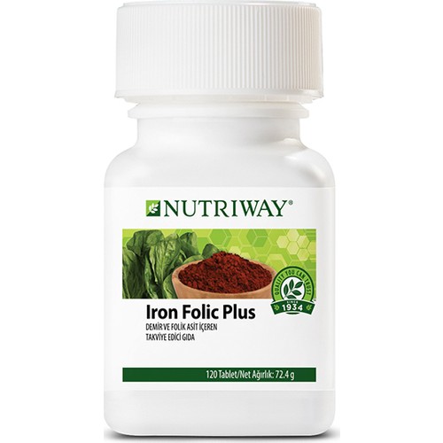 Amway Nutrıway Iron Folic Plus 120 Tablet Fiyatı