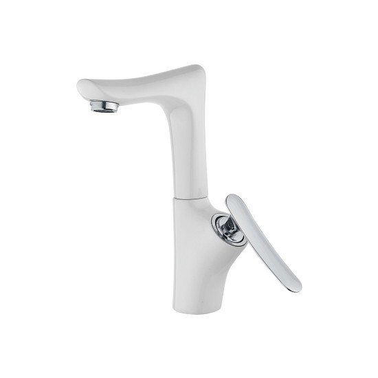 Aceser Duck Serisi Döner Lavabo Bataryası - Beyaz Fiyatı