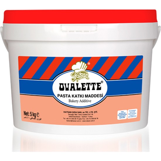 Katsan Ovalette Ovalex Pastacılık Katkı Maddesi 5 kg Fiyatı